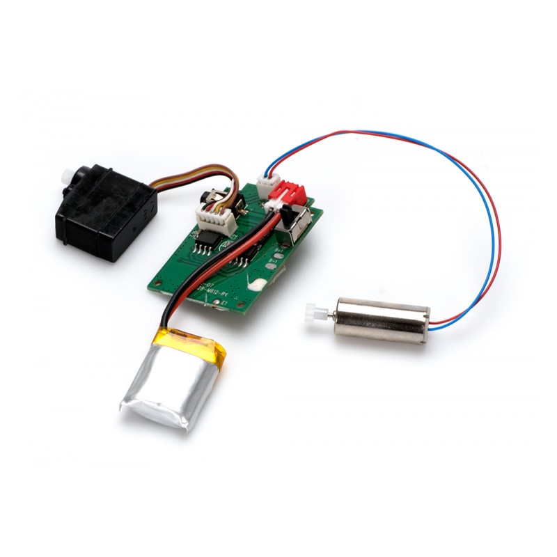 RIGHT / HSP Kontrollenhet med Servo, LiPo & Motor 38130