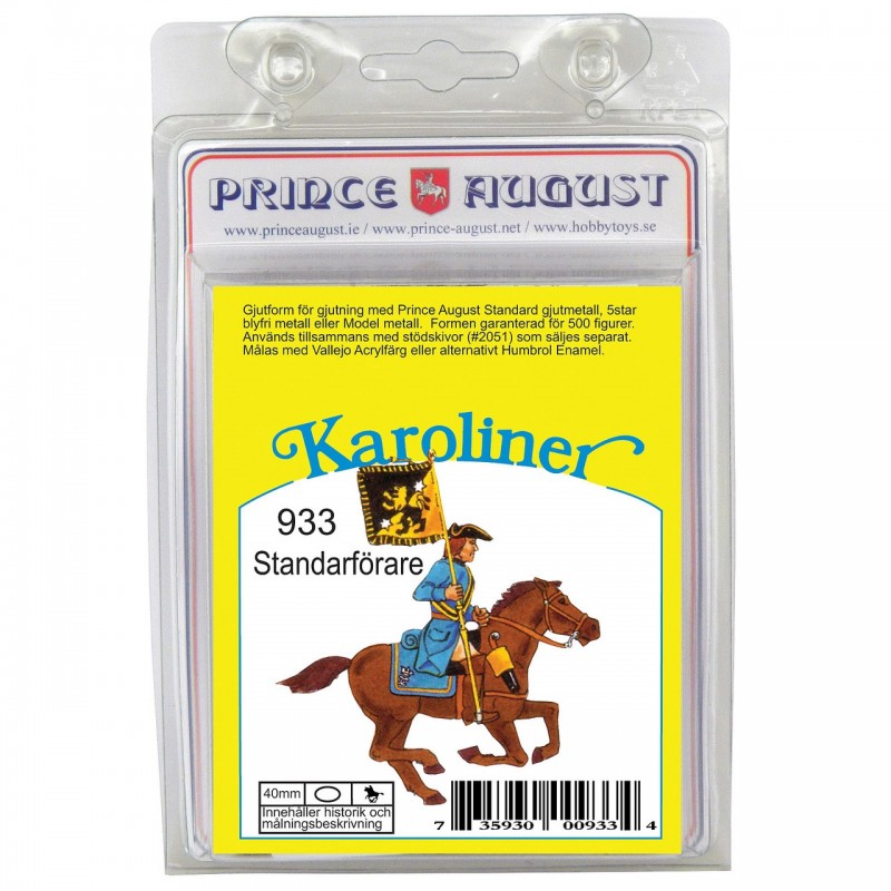 copy of Karoliner Cavalry Trumpeter 40mm Scale Mould