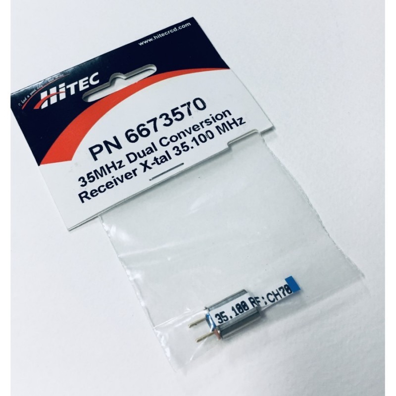Hitec 35MHz Dual Conversion Receiver X-tal 35. 6673570